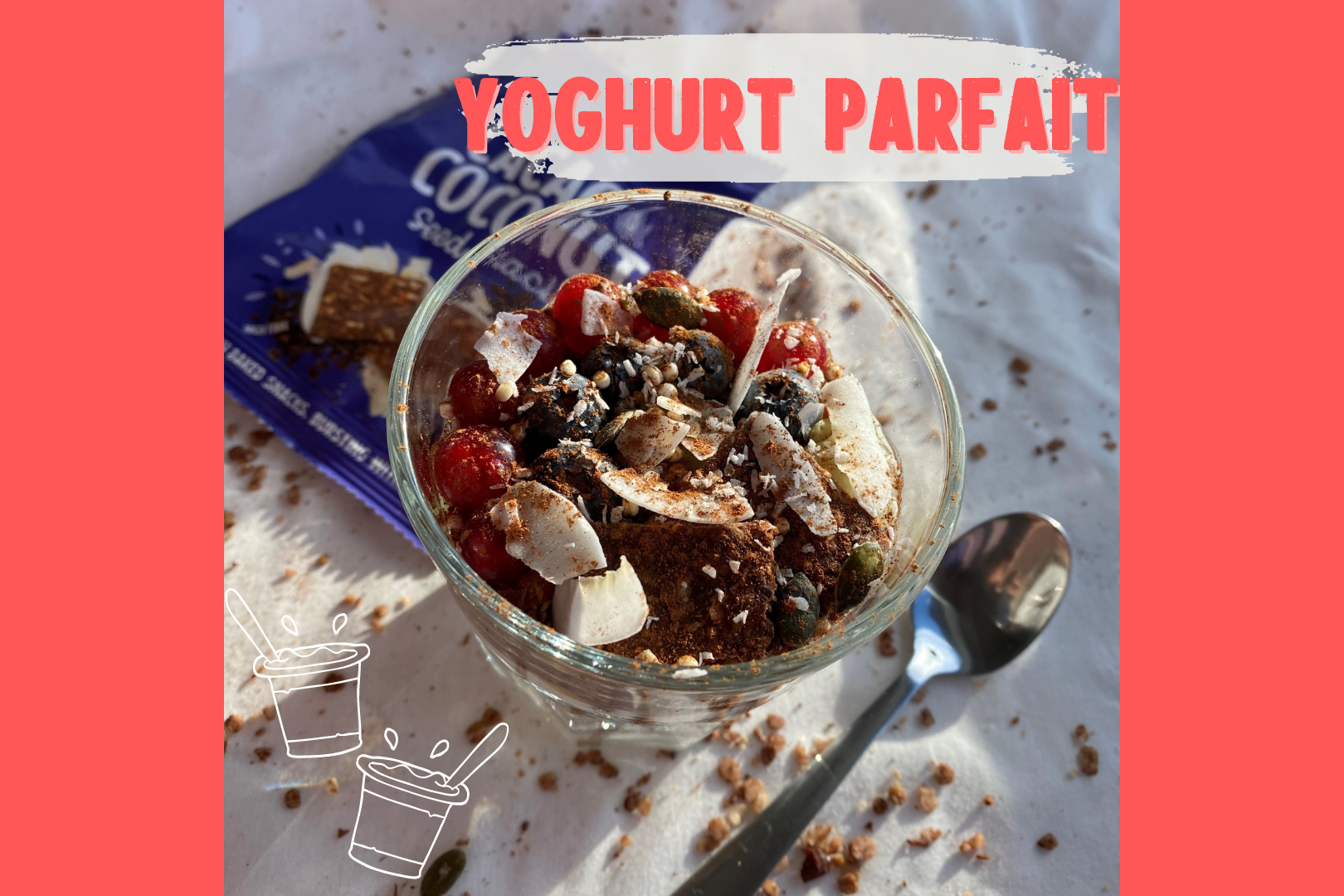 Yoghurt parfait – pepandlekker